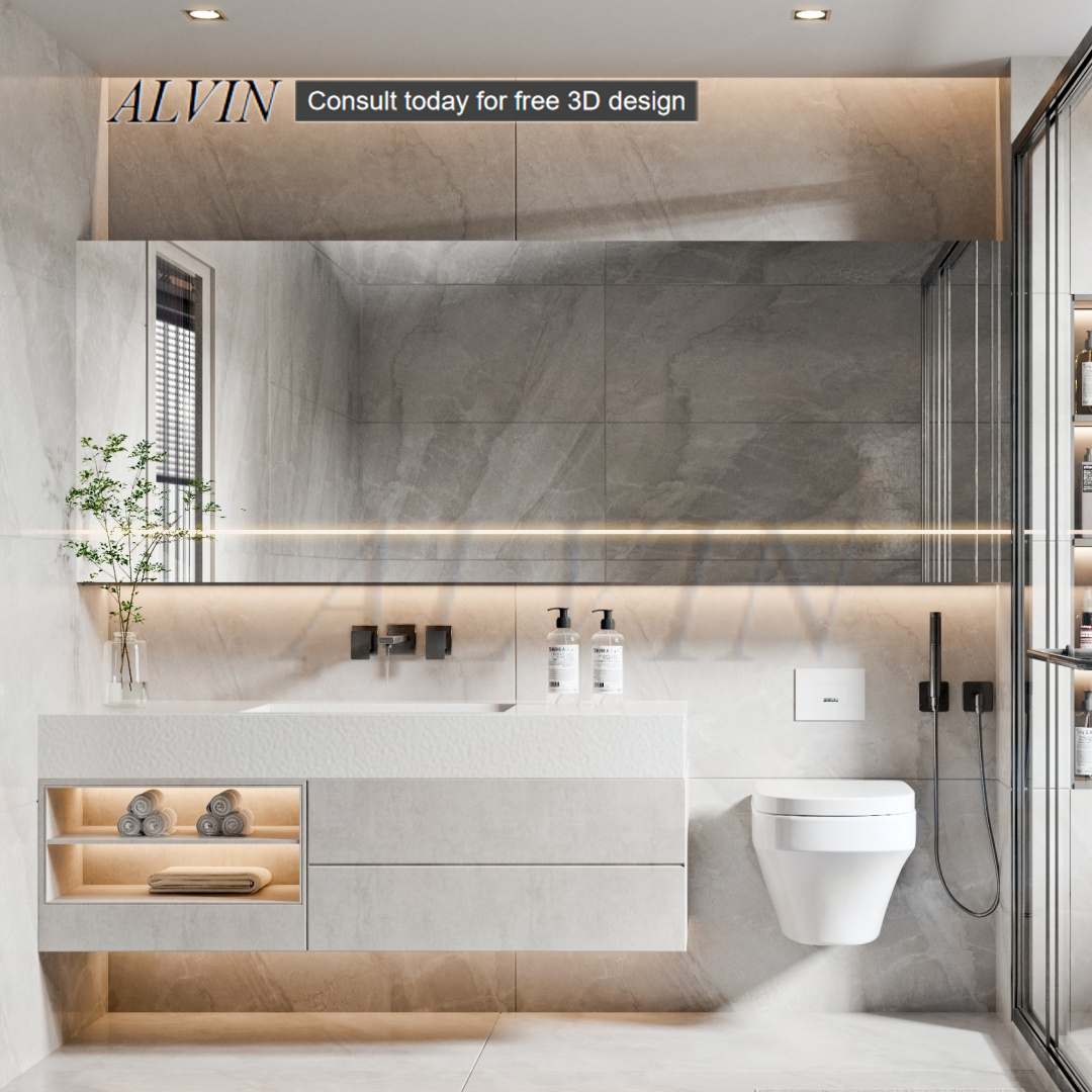 Versatile Wall-Mounted Bathroom Solutions | Functional Design